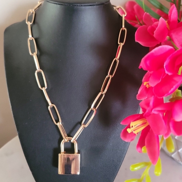 Jewelry | Paperclip Lock Necklace To Open This Lock Just Gently Pull ...